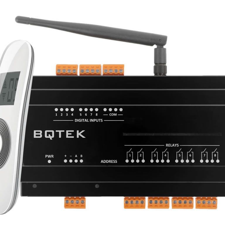 BQ313 RF Buton Tipi Röle Ek Modül 8x - BQTEK